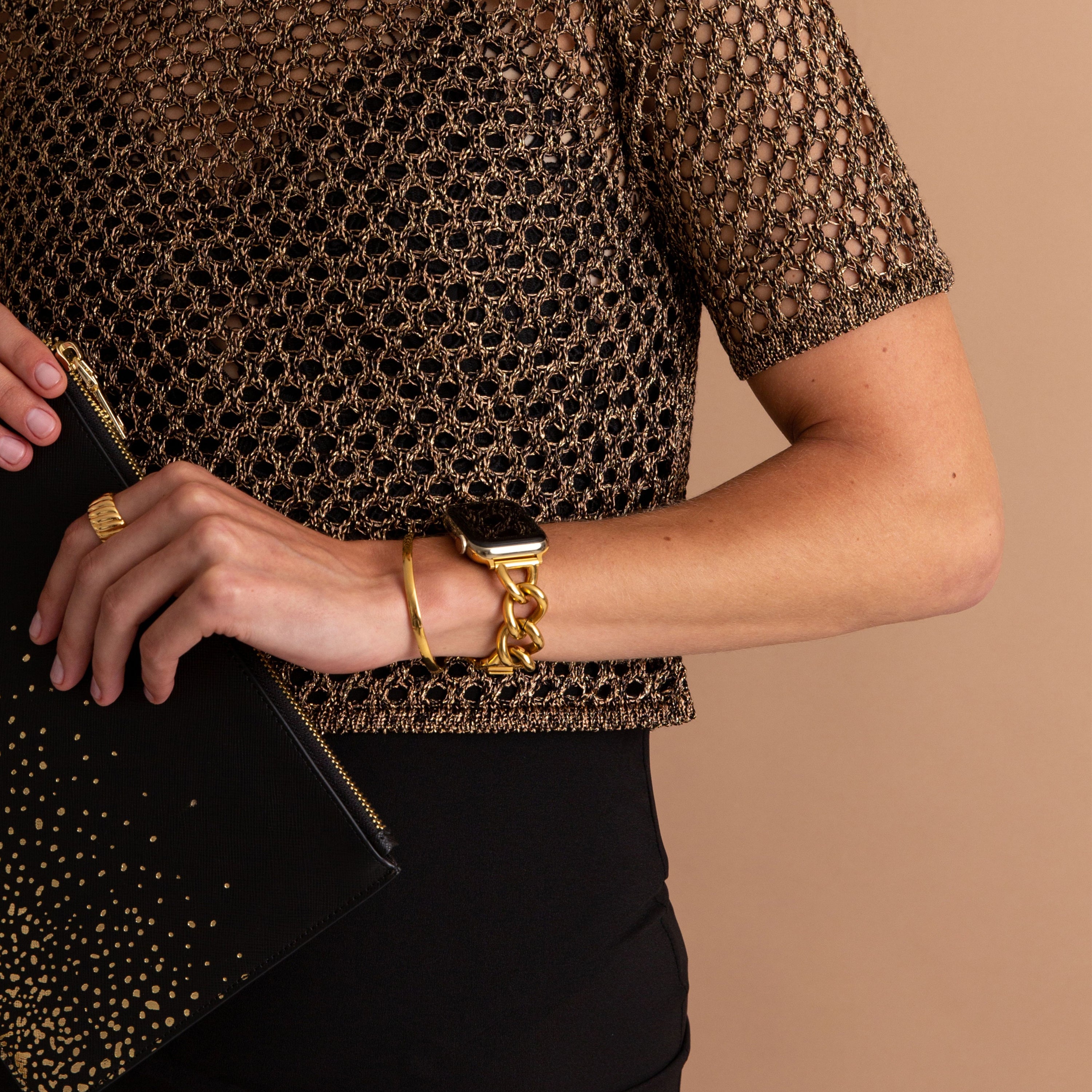 Modern Link Stainless Steel Band for the Apple Watch – Goldenerre